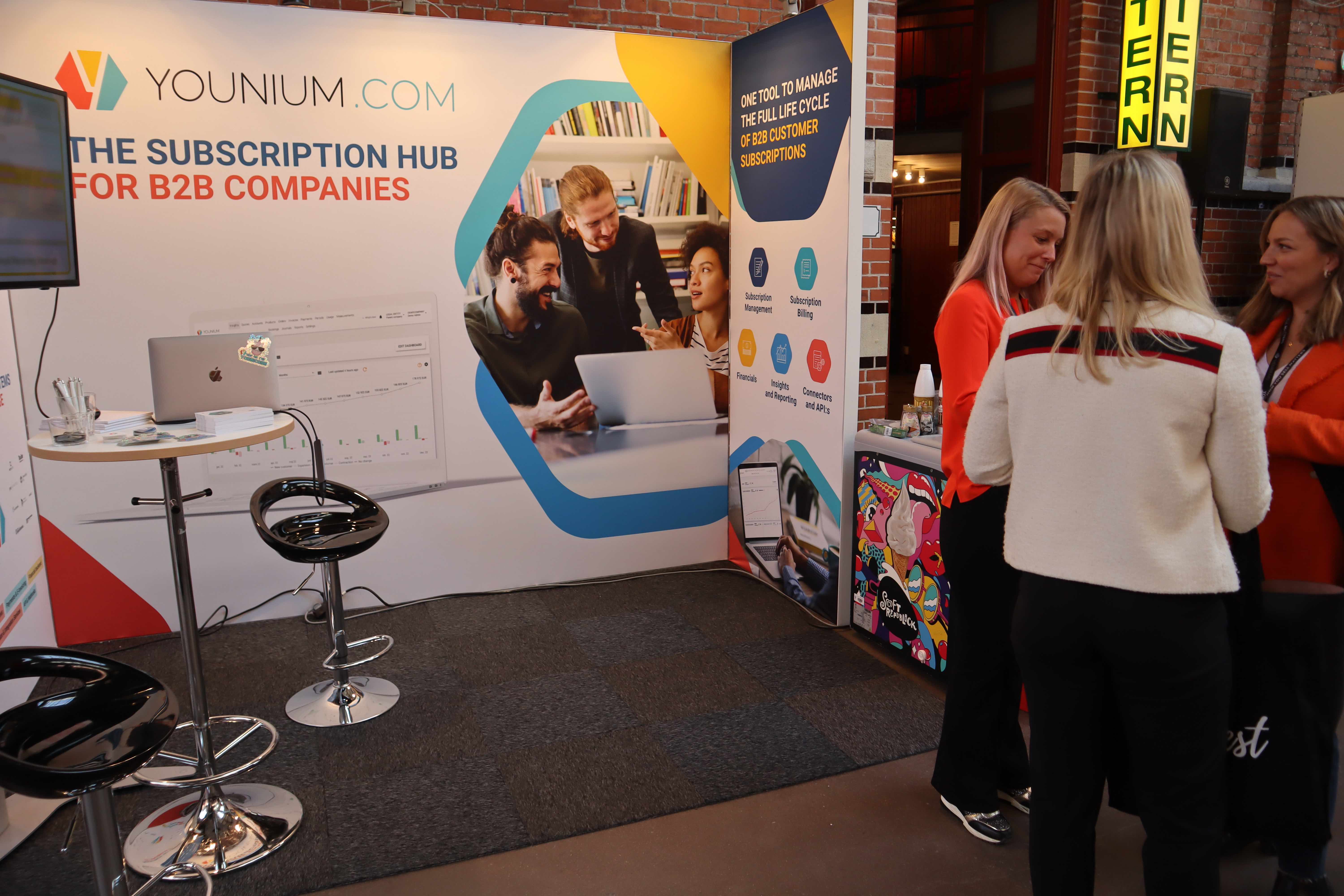 Younium is partner at the leading SaaS event in the Nordics