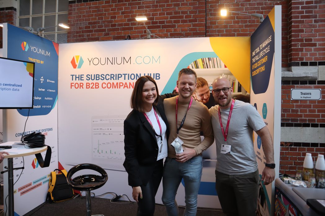 Younium is partner at the leading SaaS event in the Nordics